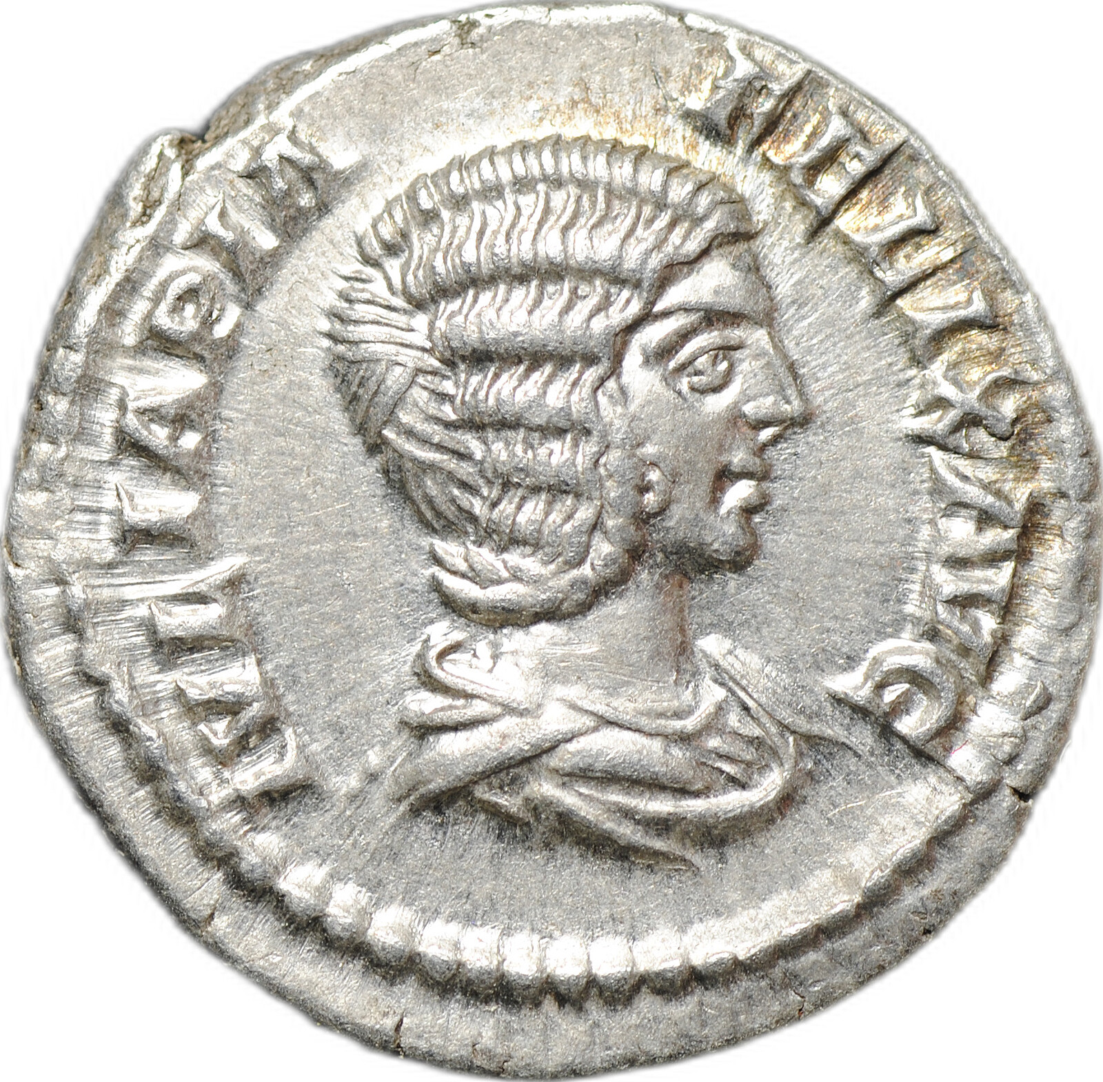 Монета Денарий 215 Юлия Домна Веста сидящая Римская Империя - купить по ...